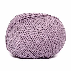 100% Highland Wool Yarn - Sourced Directly from Peru - Heavenly Soft and Perfect for Knitting and Crocheting (Worsted, Dreamy Lilac)