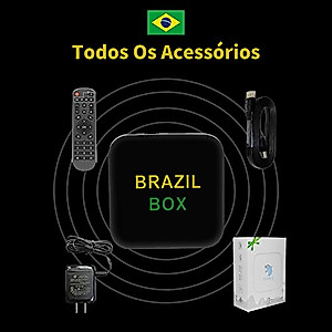 2023 Newest Brazil IPTV Box for TV and Movies Powerful Hardware Support Your Video System Better and Provide 15000+ Videos for You.