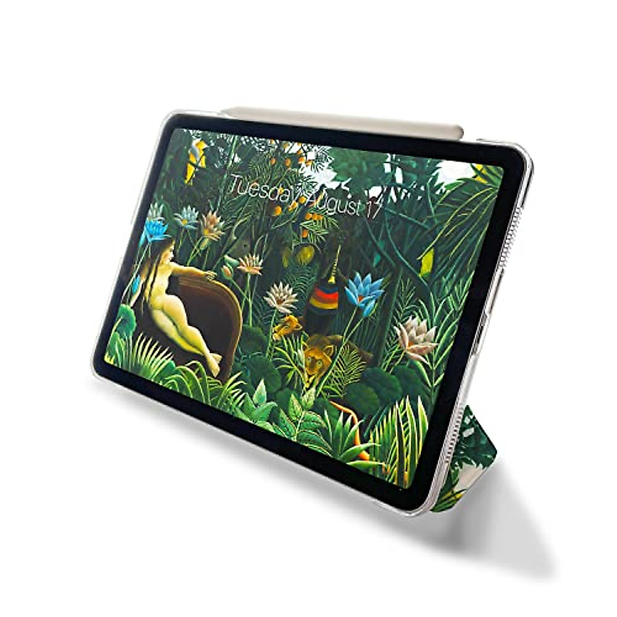 Henri Rousseau The Dream Case Compatible with All Generations iPad Air Pro Mini 5 6 11 inch 12.9 10.9 10.2 9.7 7.9 Plastic Fabric Cover Slim Smart Stand SN588 (8.3" iPad Mini 6th gen)