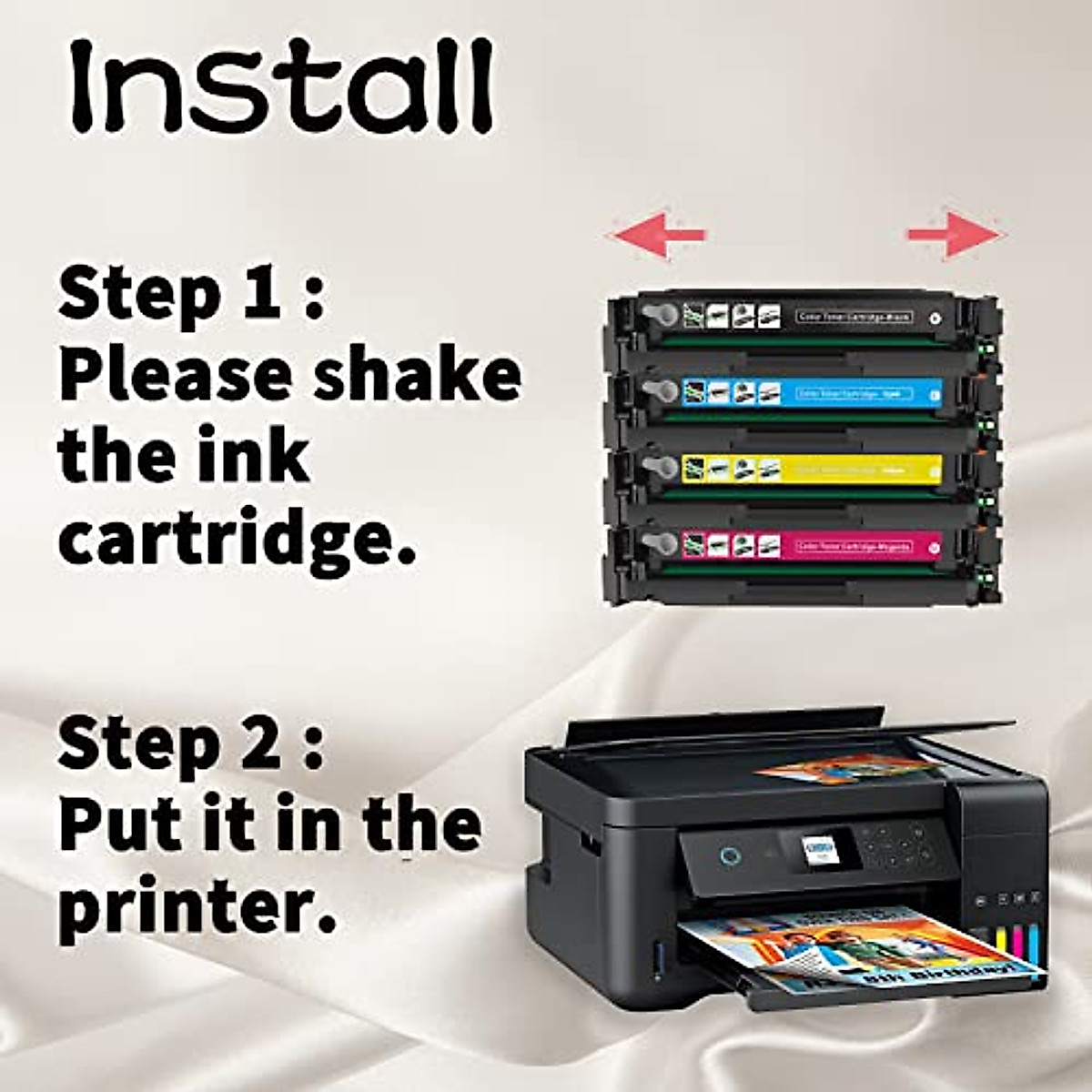 for Canon CRG069 Toner Cartridge Compatible Used for I-SENSYS LBP673Cdw MF750 Serie Printer Magenta