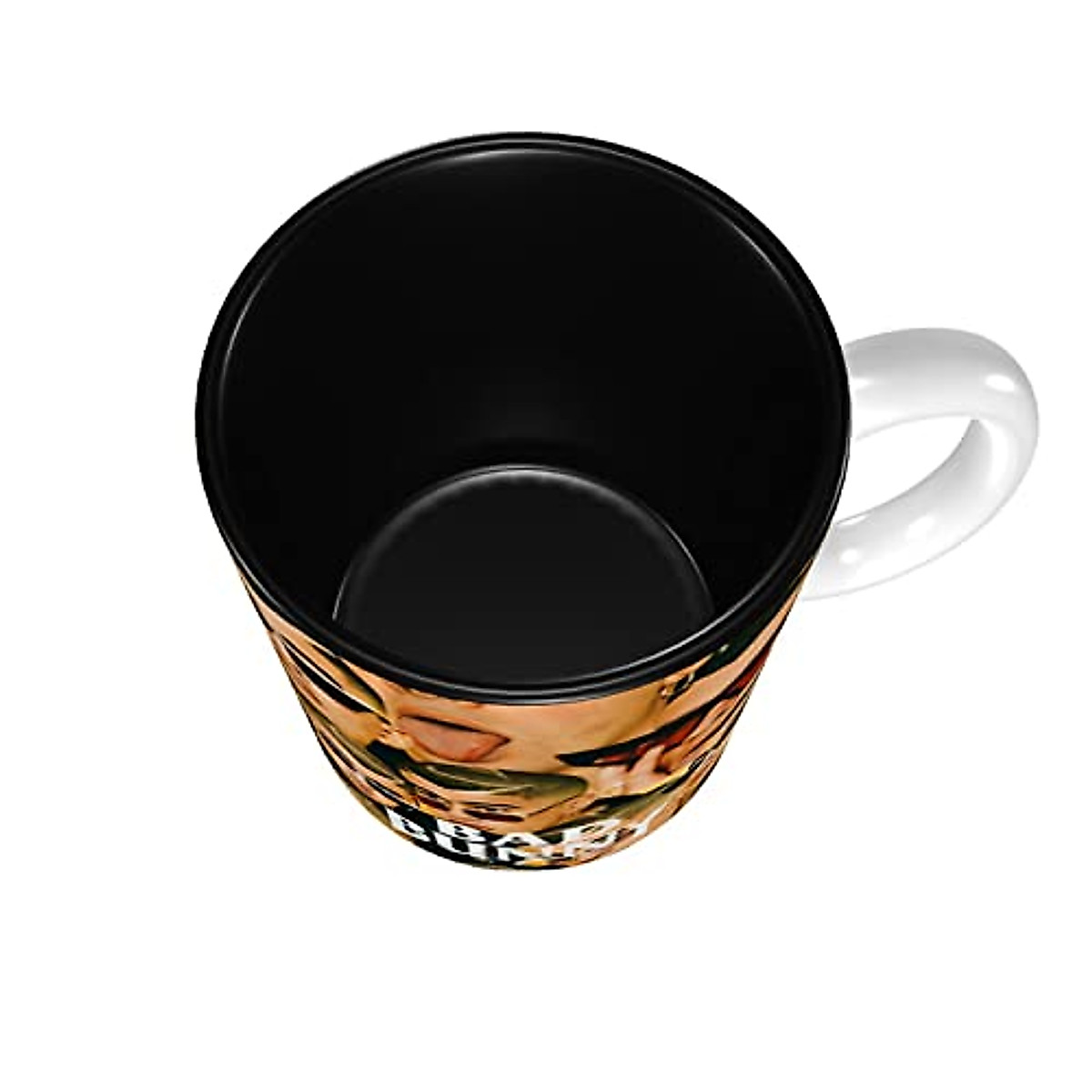 Black Coffee Mug Ceramic Tea Cup Holidays Wedding Birthdays Cup For Safe Home Office