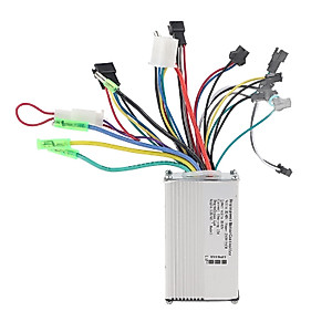 Alomejor Controller LCD Display 24V/36V/48V/60V 250W/350W Speed Controller with Waterproof LCD Display Panel for Electric Bike Scooter(L)