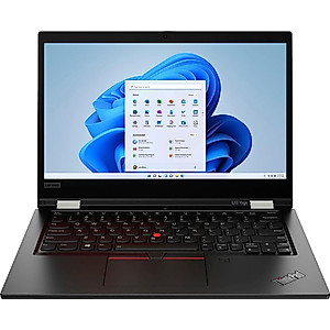 Lenovo ThinkPad L13 Yoga 2-in-1 Laptop | 13.3" FHD IPS Touch | 11th Gen Intel 4-Core i5-1145G7 >i7-1165G7 | 16GB DDR4 2TB SSD | Fingerprint Thunderbolt4 Win11Pro Black + USB-C Adapter