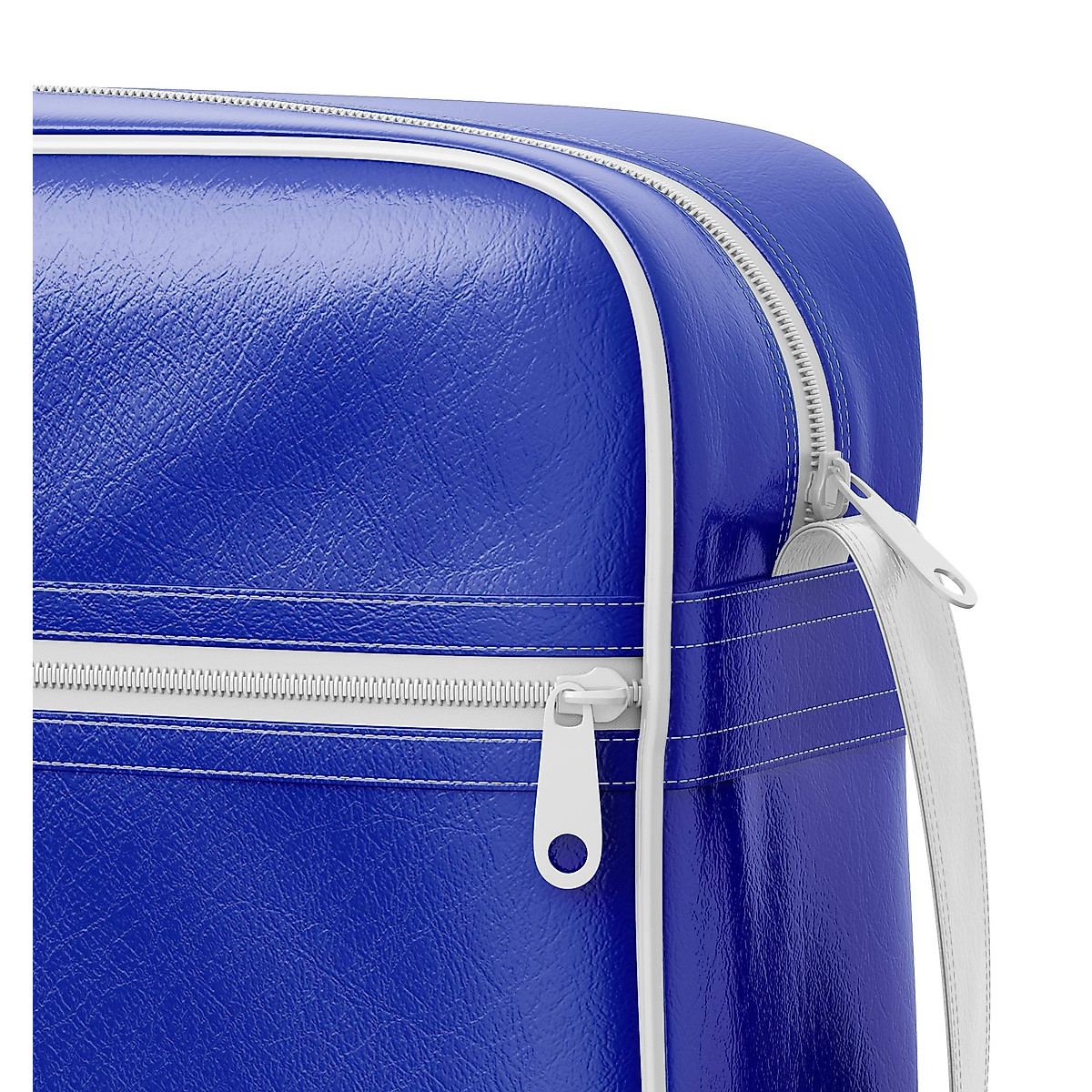 VViViD Blue Weatherproof Faux Leather Finish Marine Vinyl Fabric (10ft x 54")