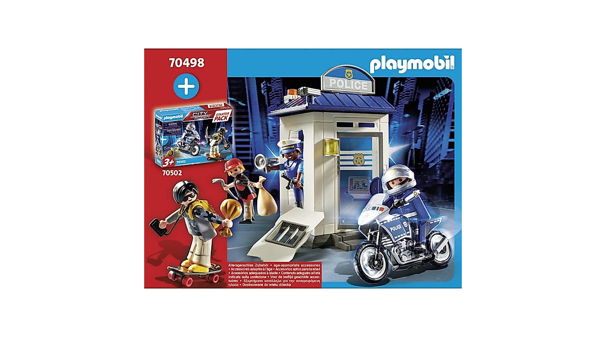 Playmobil Police Station Starter Pack - Fun for Ages 3+