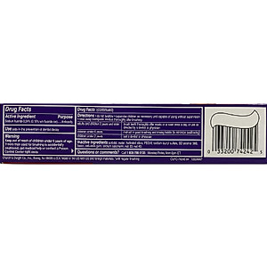 Close-Up Fluoride Toothpaste, Freshening Red Gel 4 oz (Pack of 4)