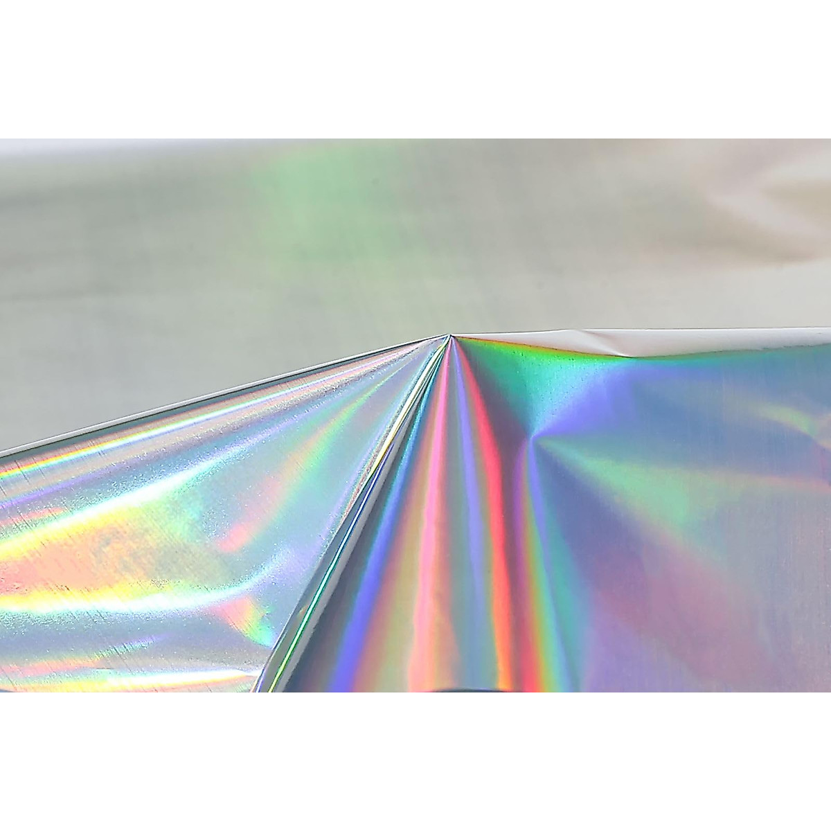 GOQAGA 8 Pack Rainbow Plastic Tablecloth Colorful Rectangle Birthday Party Woman Bride Wedding Birthday Table Cloth Christmas Decorations Disposable Laser 54" x108"