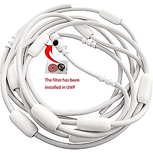 Makhoon Parts G5 Complete Feed Hose with UWF Replacement for pressure-side cleaners Polaris Zodiac 280, 280 Tank Trax, TR28P, 380, 180(39.38 Feet,Not Compatible with Polaris 360)