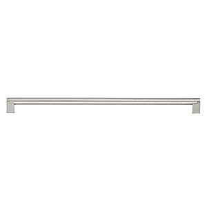 Richelieu Hardware BP446600195 23 5/8-inch (600 mm) Center-to-Center Brushed Nickel Modern Cabinet and Drawer Pull Handle for Kitchen, Bathroom, and Furniture