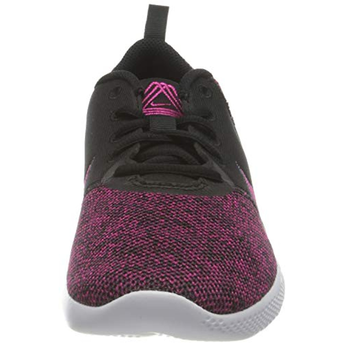 NIKE Women's WMNS Flex Experience RN 10 Running Shoe, Black Fireberry Dk Smoke Grey Iron Grey, 8