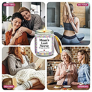 Gifts for Mom Birthday Gifts for Mom Women from Daughter Son Unique Novelty Funny Clove Scented Soy Candle Mom Gifts for Women New Mom Gifts Mothers Day Thanksgiving Presents Moms Last Nerve