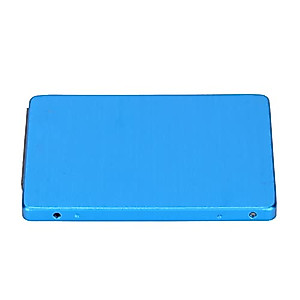 EATC SSD Enclosure, 6Gbps Lightweight Aluminum Computer SSD Hard Drive Adapter for Hard Drive Blue