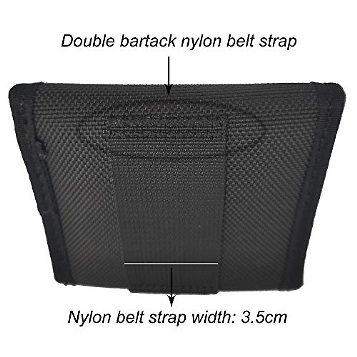 TAFTACFR Nylon Glove Pouch Police Firefighter EMS EMT Paramedic Medical Disposable Gloves Holder for 2 and 2.25" Duty Belt