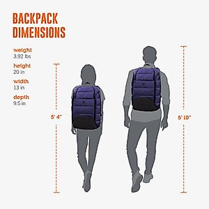 STM dux 30L 17" Versatile Tech Backpack - Black