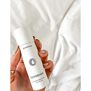 Bursera Peppermint Essential Oil, Tree Planted with Every Order, 100% Pure Peppermint Oil, 10ml Undiluted High Grade Natural Peppermint Oils for Diffuser, Shower, Skin and Aromatherapy