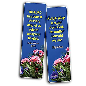 Encouraging Christian Quotes About Life and God (12 Pack) - Collection of Inspiring and Motivational Bible Verses and Motivational Authors