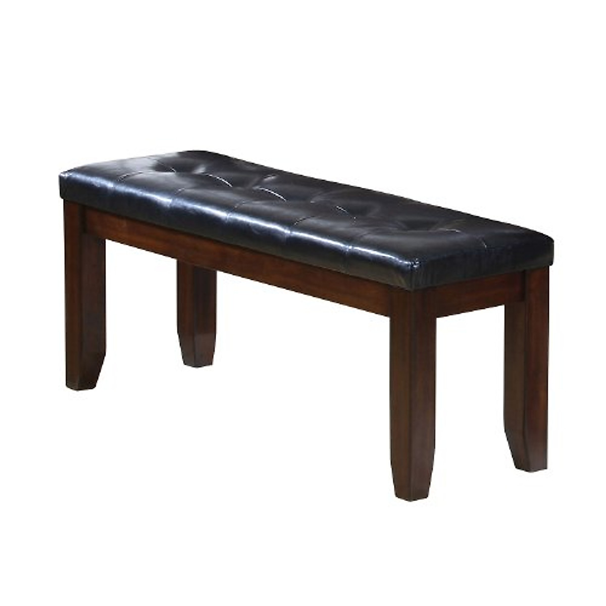 ACME 0 Solid Hardwood Dining Bench, Country Cherry Finish