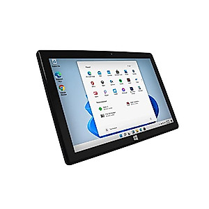 Fusion5 10" Windows 11 FWIN232 PRO N4120 Intel Quad-Core Ultra Slim Windows Tablet PC - 6GB RAM, 128GB Storage, 1920x1200 FHD Display, USB 3.0, Micro HDMI, 5MP & 2MP Cameras, Expandable M.2 Storage