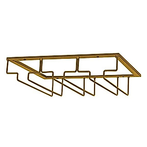 YFQHDD Wine Glass Rack Metal Goblet Holder Hanging Wine Glass Rack for Bar Kitchen Home Storage Tool