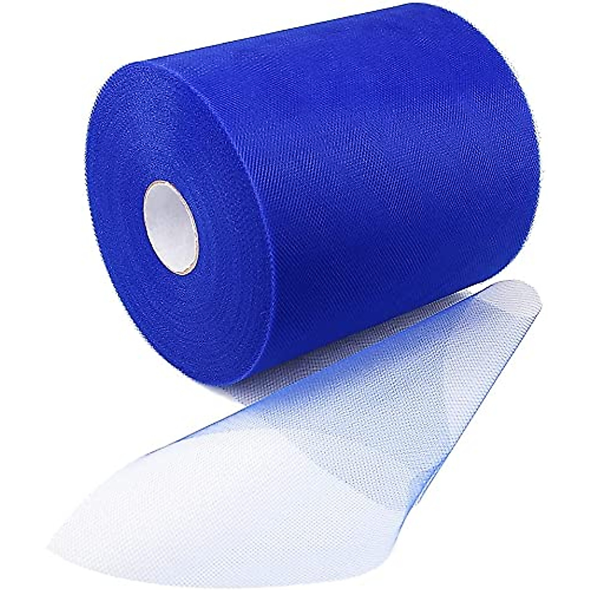 Blue Tulle Fabric Roll, 6Inch x 200 YardsTulle Fabric Spool, Dresses Party Festival Décor