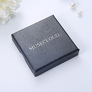 MUSECLOUD 925 Sterling Silver Celtic Knot Ring for Women Eternity Wedding Band Good Luck Promise Engagement Ring Jewelry Size 7