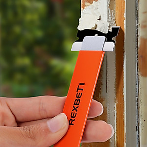 REXBETI 12 Pack Box Cutter, Retractable Cardboard Cutter, Handy Box Opener, More Sharp Single Edge Razor Blade Box Cutter Set for Packages Papers and Boxes, Antirust Utility Knife