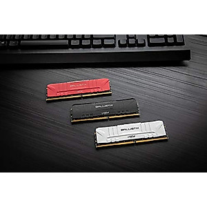 Crucial Ballistix 3200 MHz DDR4 DRAM Desktop Gaming Memory Kit 32GB (16GBx2) CL16 BL2K16G32C16U4B (Black)