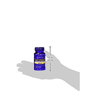 Puritans Pride Melatonin 5 mg Timed Release, 120 Count