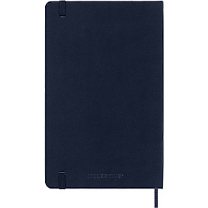 Moleskine Classic 18 Month 2022-2023 Weekly Planner, Hard Cover, Large (5" x 8.25"), Sapphire Blue