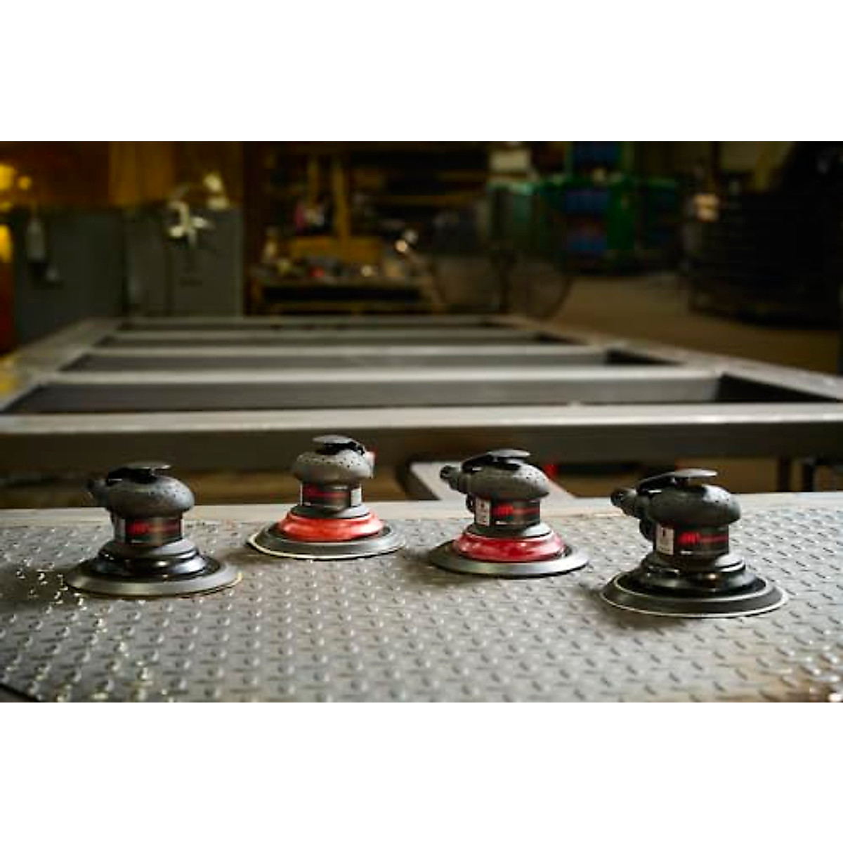 Ingersoll Rand 4151 Random Orbital Air Sander, 3/16" Orbit, 6" Vinyl Pad, 12,000 RPM, 0.2 HP