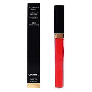 CHANEL Rouge Coco Gloss Moisturizing Glossimer, Bourgeoisie, 0.19 Oz