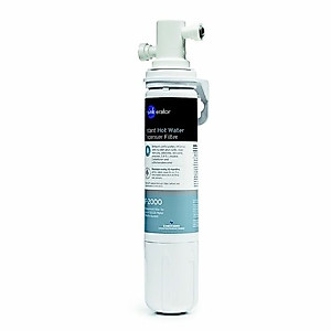 InSinkErator F-2000S Premium Under Sink Water Filtration System for Instant Hot and Cold Water Dispenser System, Off-White