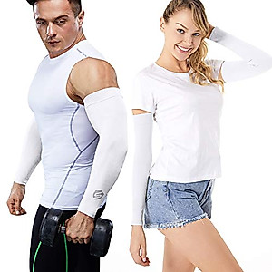 Cooling Arm Sleeves for Men Women SHINYMOD UV Sun Protection Tattoo Cover Up