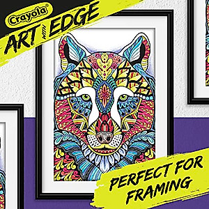 Crayola Jungle Animal Coloring Book, Teen and Adult Coloring, 32 Pages