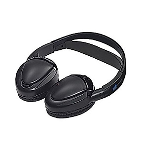 Audiovox Dual Channel Wireless Fold-Flat Headphones with Batteries