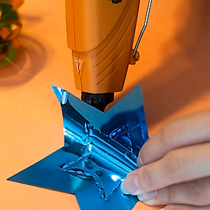 Gorilla Dual Temp Full-Size Hot Glue Gun, Orange