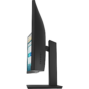 HP P34HC G4 34" WQHD Curved Screen Edge LED LCD Monitor - Vertical Alignment - 3440 x 1440 - 250 Nit - 100 Hz RR - HDMI - Display Port - Black