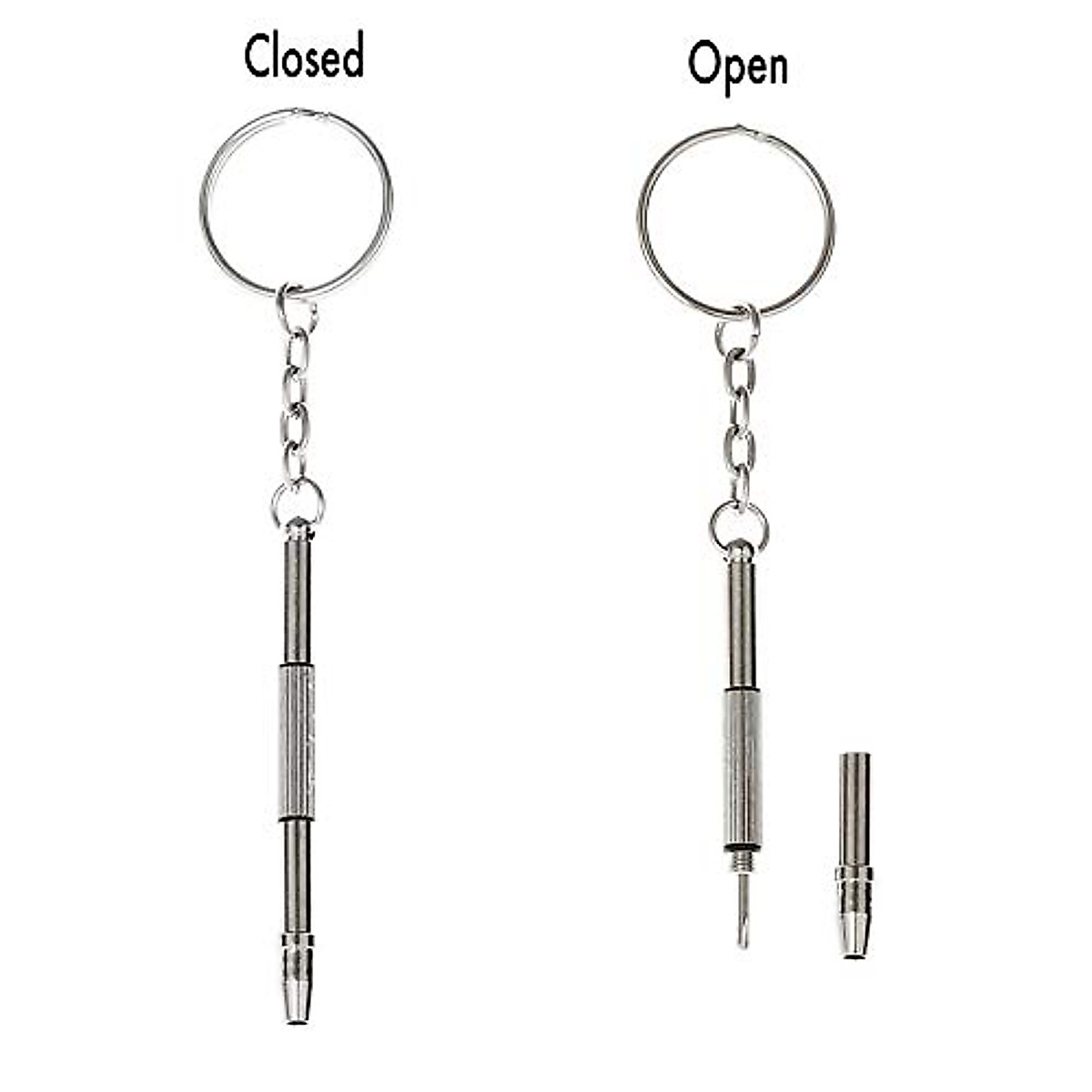 The Solution Lens Cleaner & Repair Kit | 1oz Alcohol Free Eyeglass Lens Cleaning Spray, Microfiber Cleaning Cloth & Keychain Screwdriver for Glasses, Lens, Screens