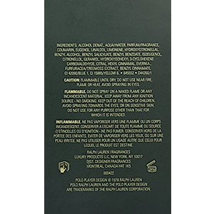 Polo by Ralph Lauren for Men, Eau de Toilette Natural Spray, 4-Fluid Ounce ( Packaging May Vary)