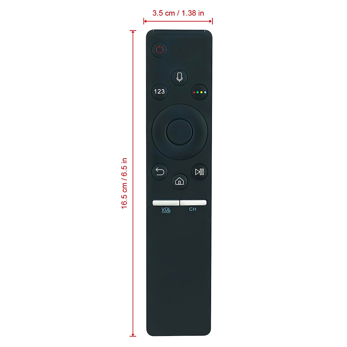 BN59-01298A Replaced Voice Control Remote fit for Samsung Smart TV LED 4K Ultra HDTV UN49N8000FXZA UN49N8000FXZC UN49NU8000FXZA UN50NU740DFXZA UN55MU850DFXZA UN55N8000FXZA UN55N8000FXZC RMCSPN1AP1