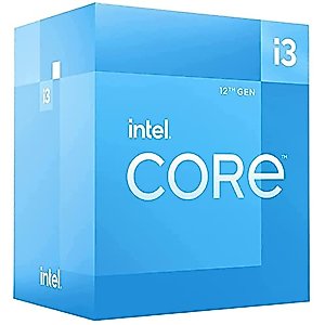 Intel Core i3 (12th Gen) i3-12100 Quad-core (4 Core) 3.30 GHz Processor - Retail Pack, Blue