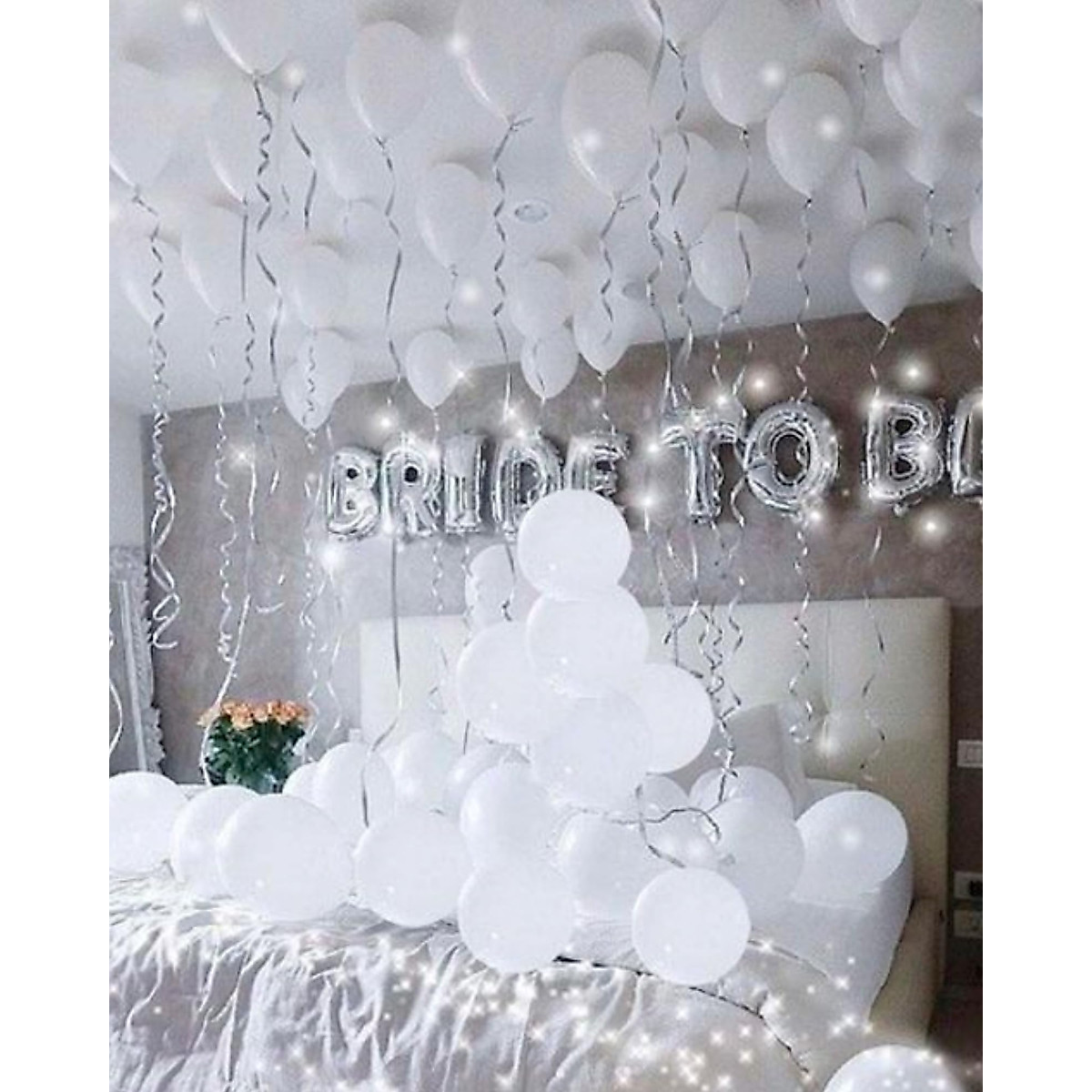 PartyWoo Silver Ribbon, 600 Yards Curling Ribbon for Balloons, Iridescent Crimped Ribbon, Shiny Curling Ribbon for Craft, Ribbon for Gift Wrapping, Wedding, Florist Flower (6 Rolls, 100 Yards/Roll)