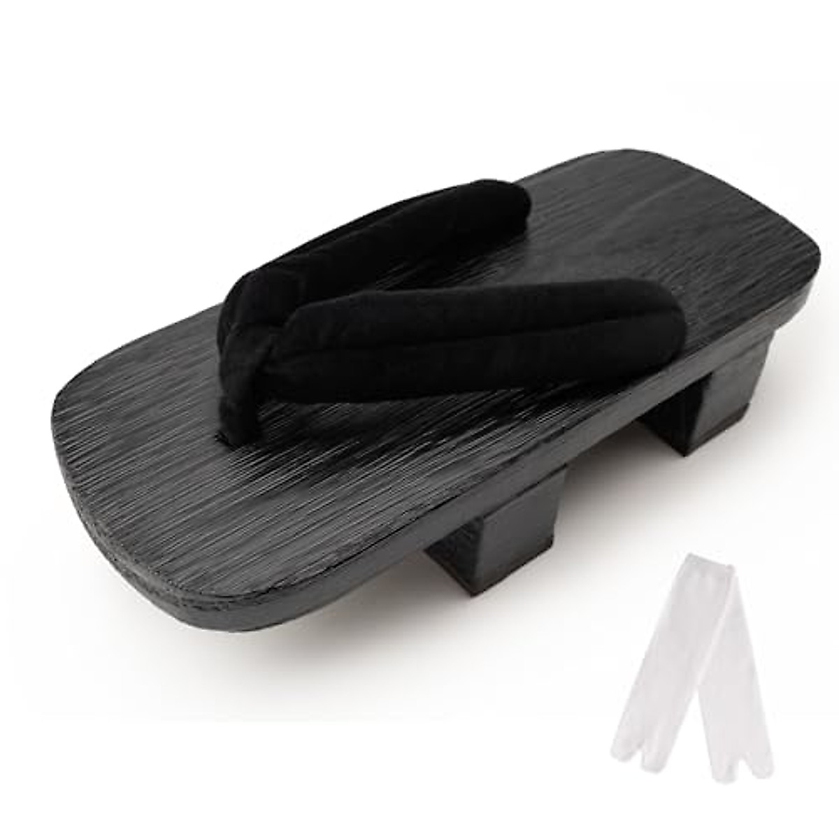 Cutey May Japanese Shoes Geta Wooden Clogs with Tabi Socks