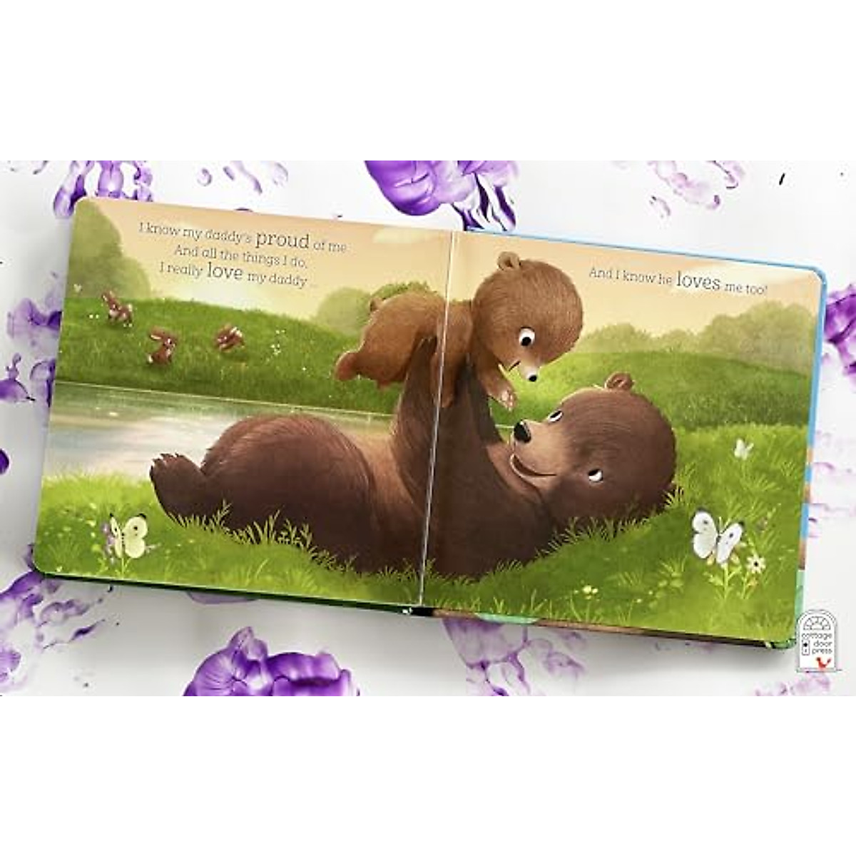 Daddy And Me Children's Padded Picture Board Book: A Story of Unconditional Love