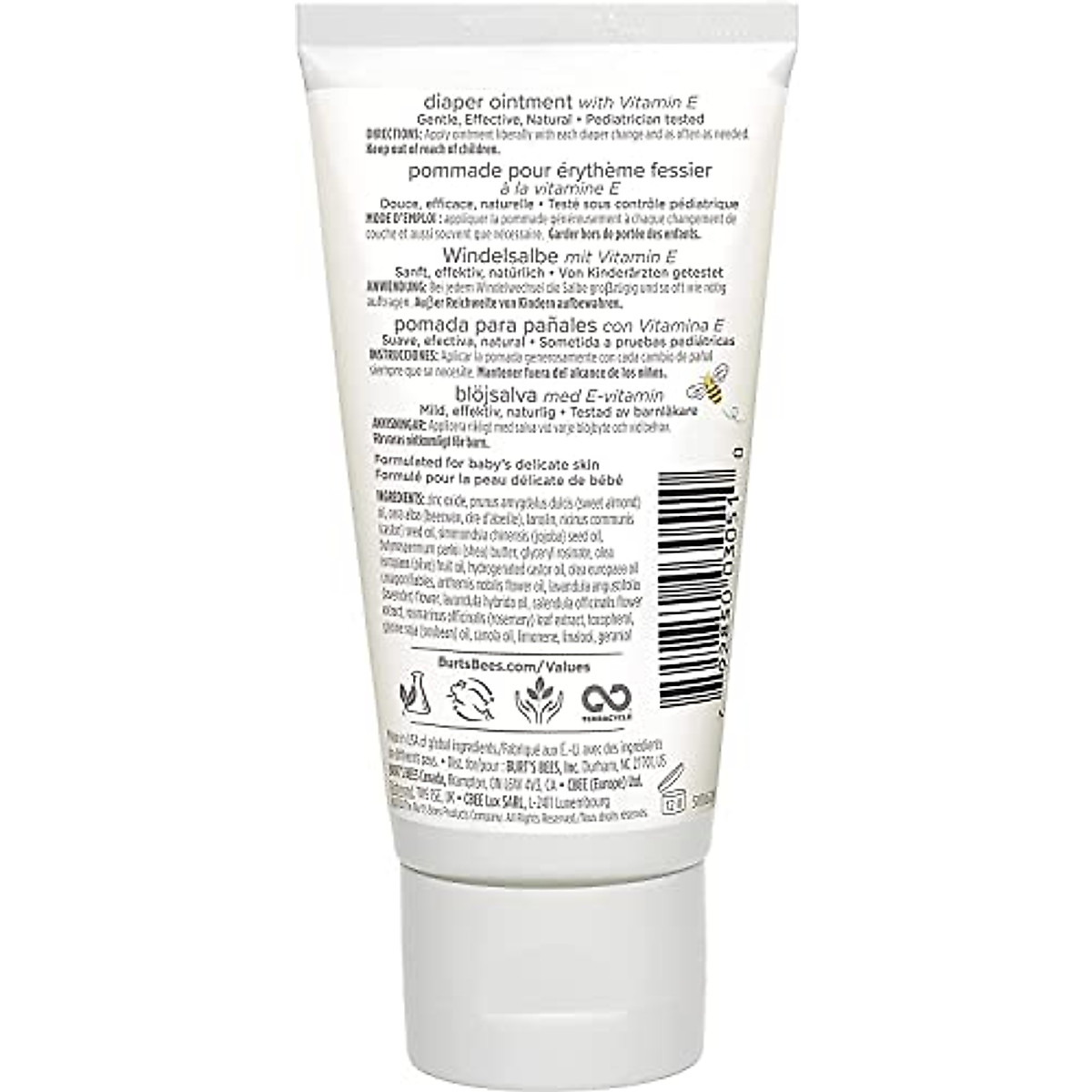 Baby Bee diaper ointment 3 oz