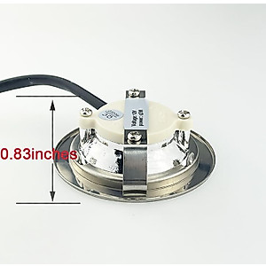 Drart Range Hood Light Bulbs, LED Stove Appliance Light Bulb, Kitchen Cooker Light Replacement, Under Cabinet Lights Replacement, Recessed Closet Light AC/DC12V, Warm White