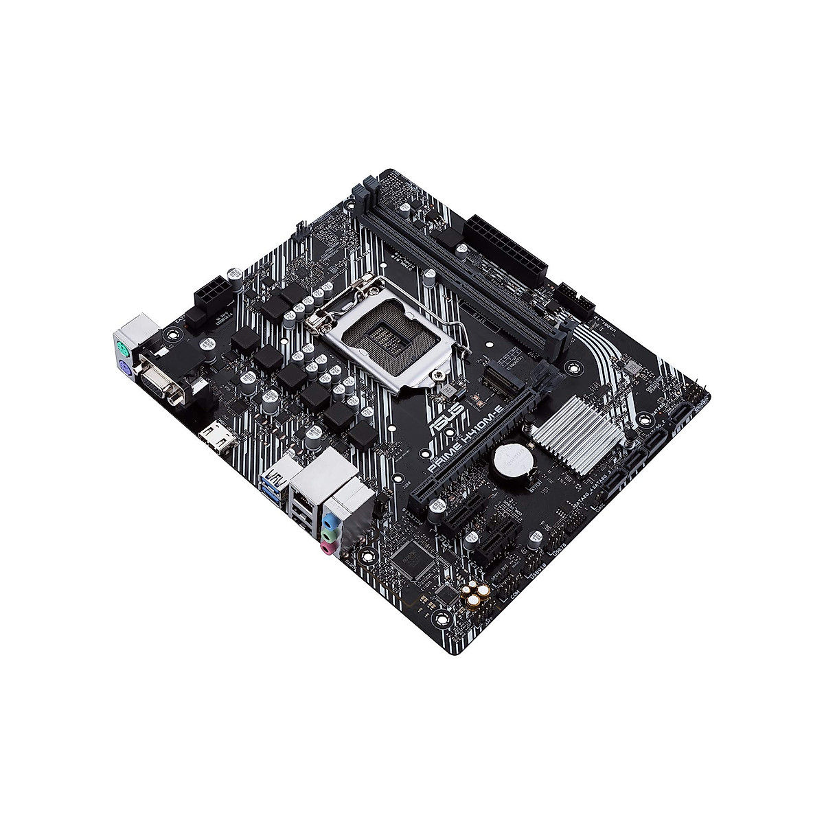 ASUS Prime H410M-E LGA1200 (Intel® 10th Gen) Micro-ATX Motherboard (M.2 Support, HDMI, D-Sub, USB 3.2 Gen 1, COM Header, TPM Header, 4K@60Hz)