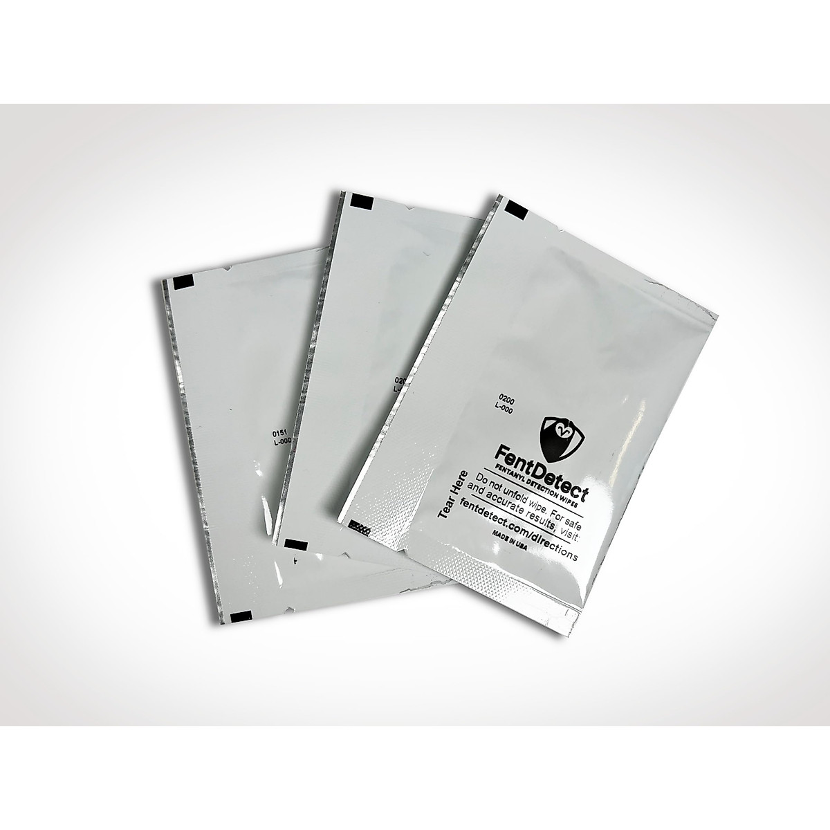 FentDetect Fentanyl Detection Wipes for Drug Testing, Microfiber, Pack of 4
