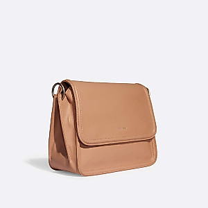 Pixie Mood Victoria 11.5 x 8.5 Vegan Leather Crossbody Bag, Apricot