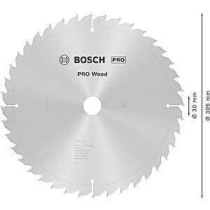 Bosch 2608640440 Circular Saw Blade "Top Precision" Opwob 12inx30mm 40T